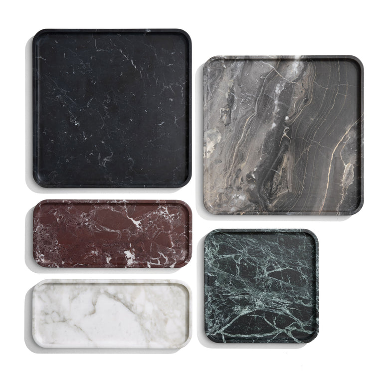 Giorgetti Area Rectangular Marble Tray - 2Modern