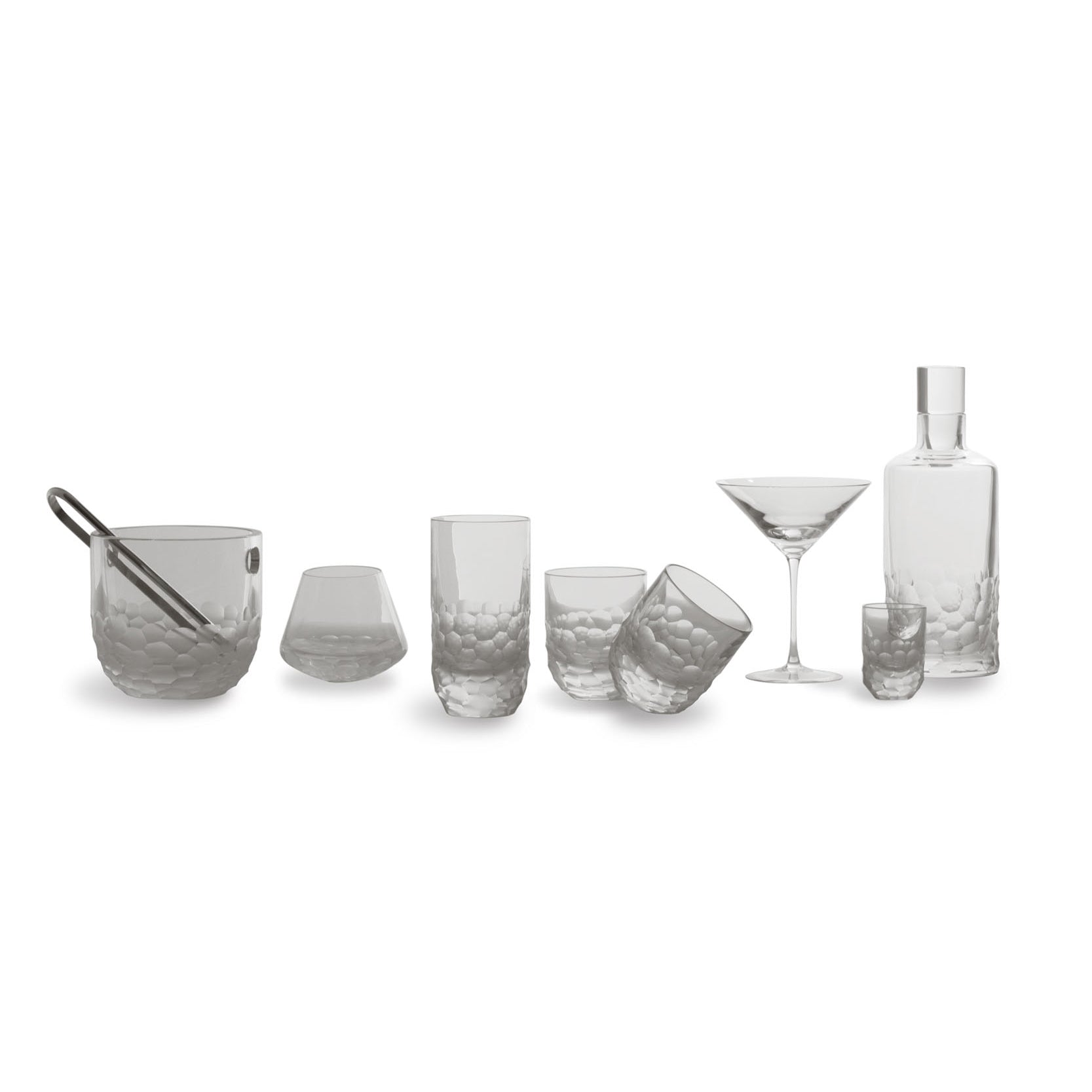 Giorgetti Crystal Stone Bar Set - 2Modern