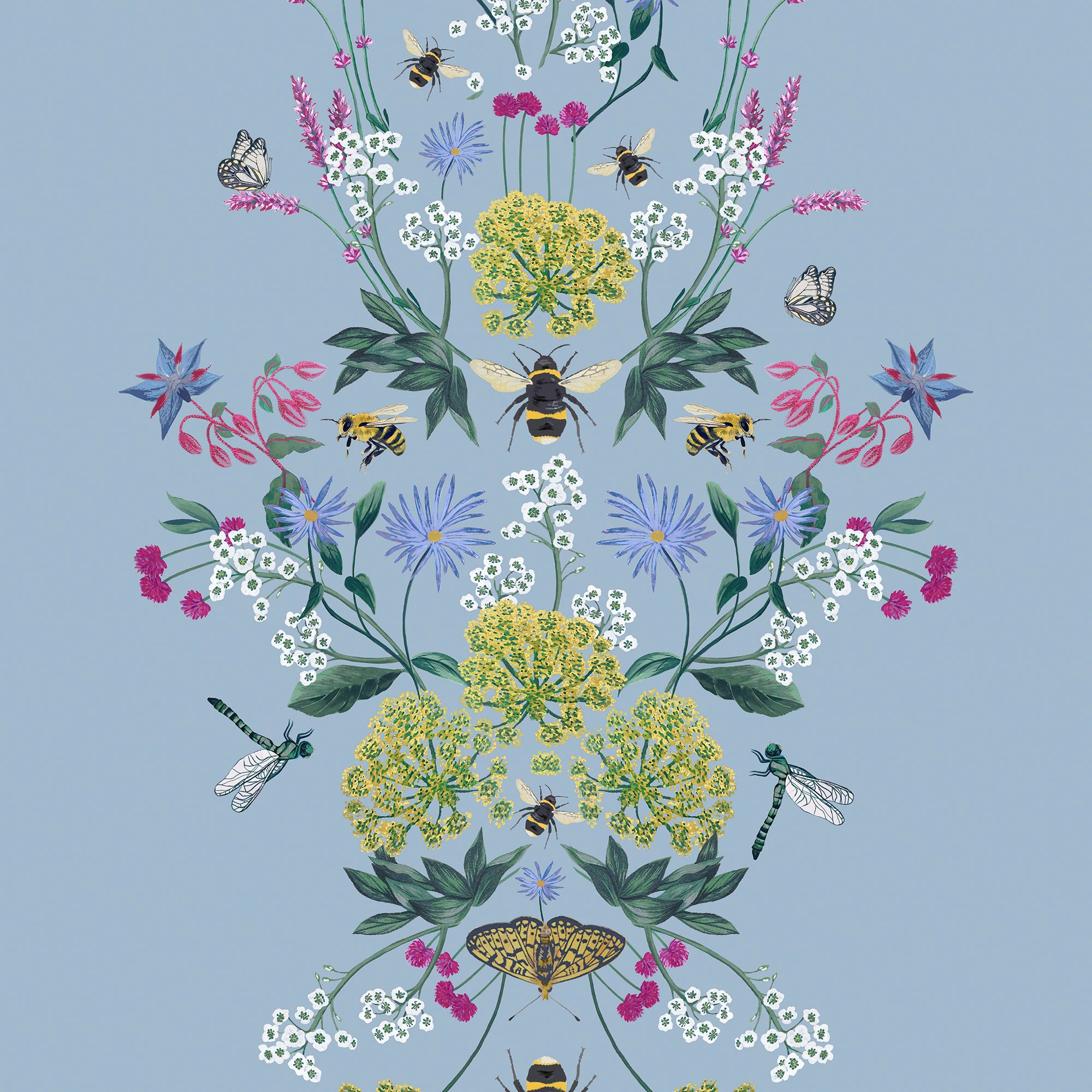 Graham & Brown Perfect Pollinators Wallpaper - 2Modern