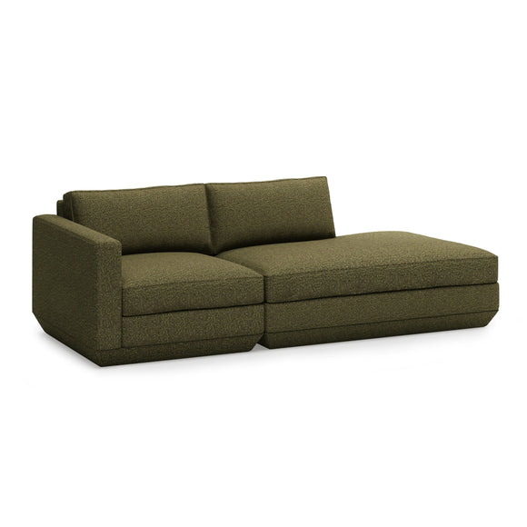 Gus Podium Modular 2-piece Lounge Sofa - 2Modern