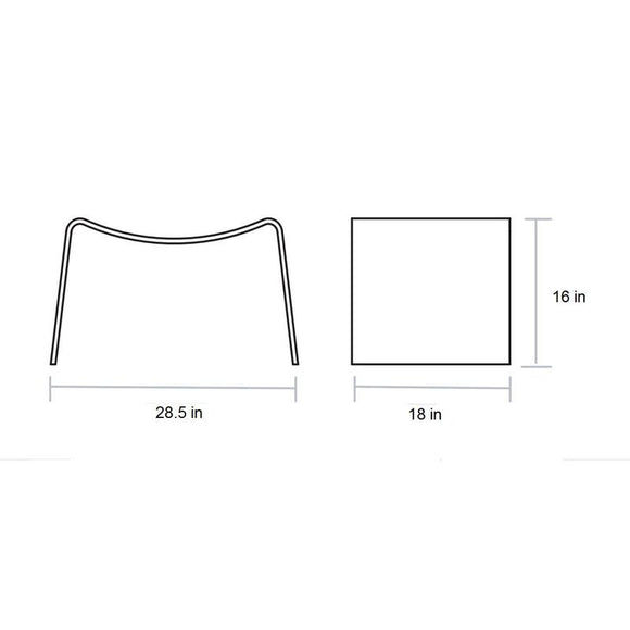 Gus Wave Stool - 2Modern