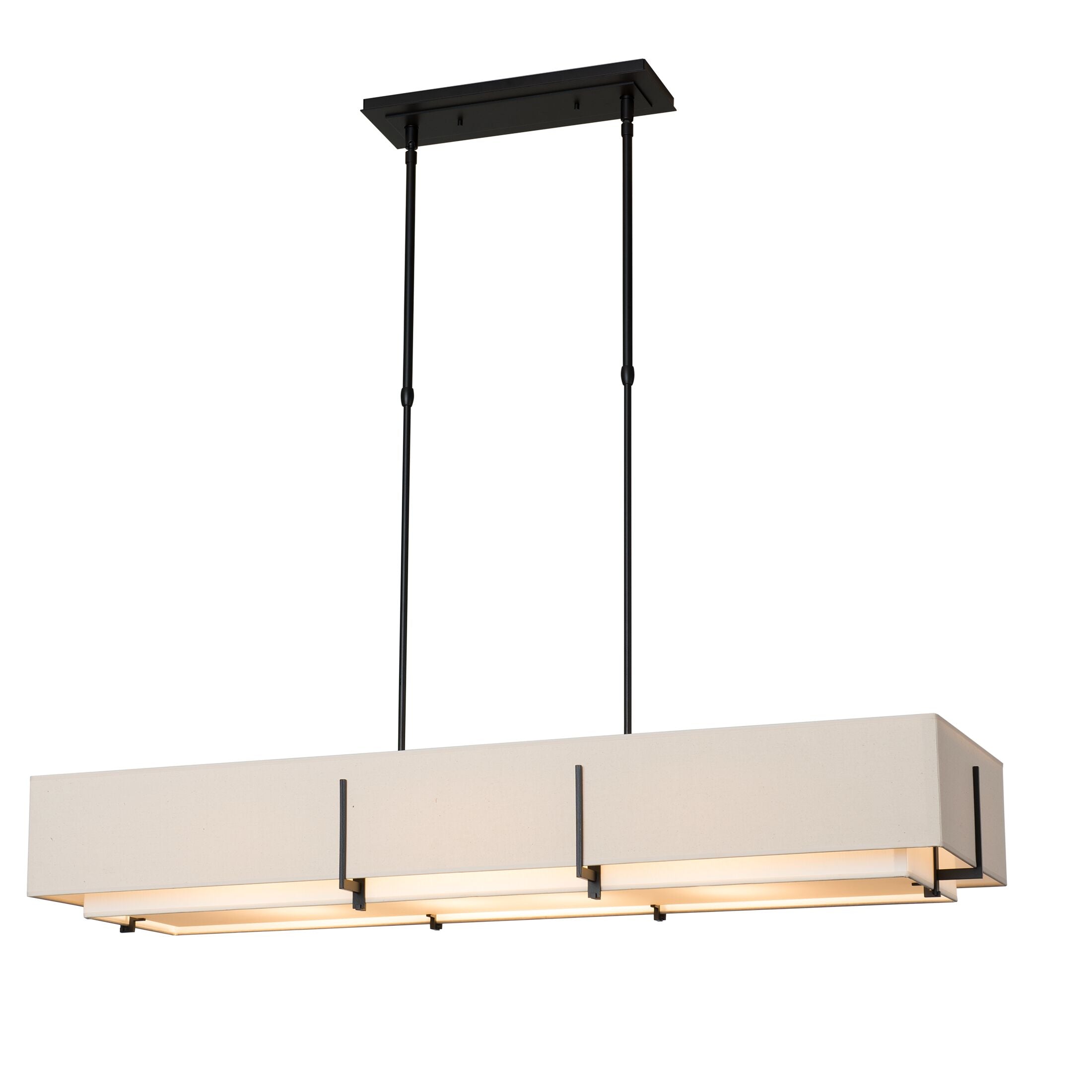 Hubbardton Forge Exos Long Rectangular Pendant Light - 2Modern