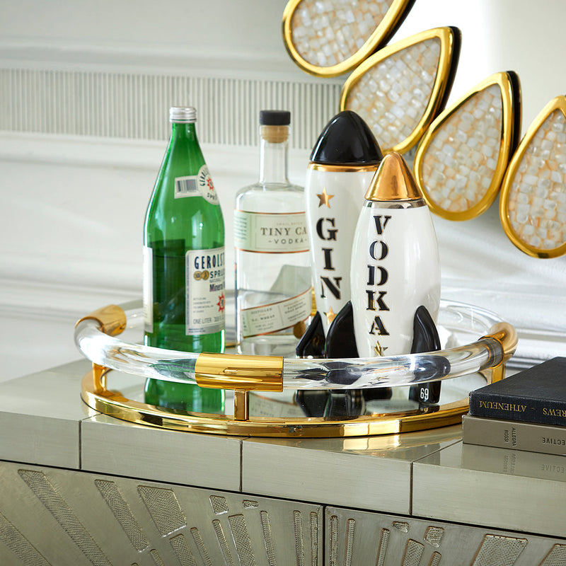 Jonathan Adler Jacques Round Tray - 2Modern