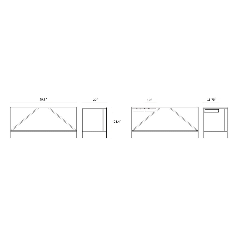 Karakter Cache Console Table - 2Modern