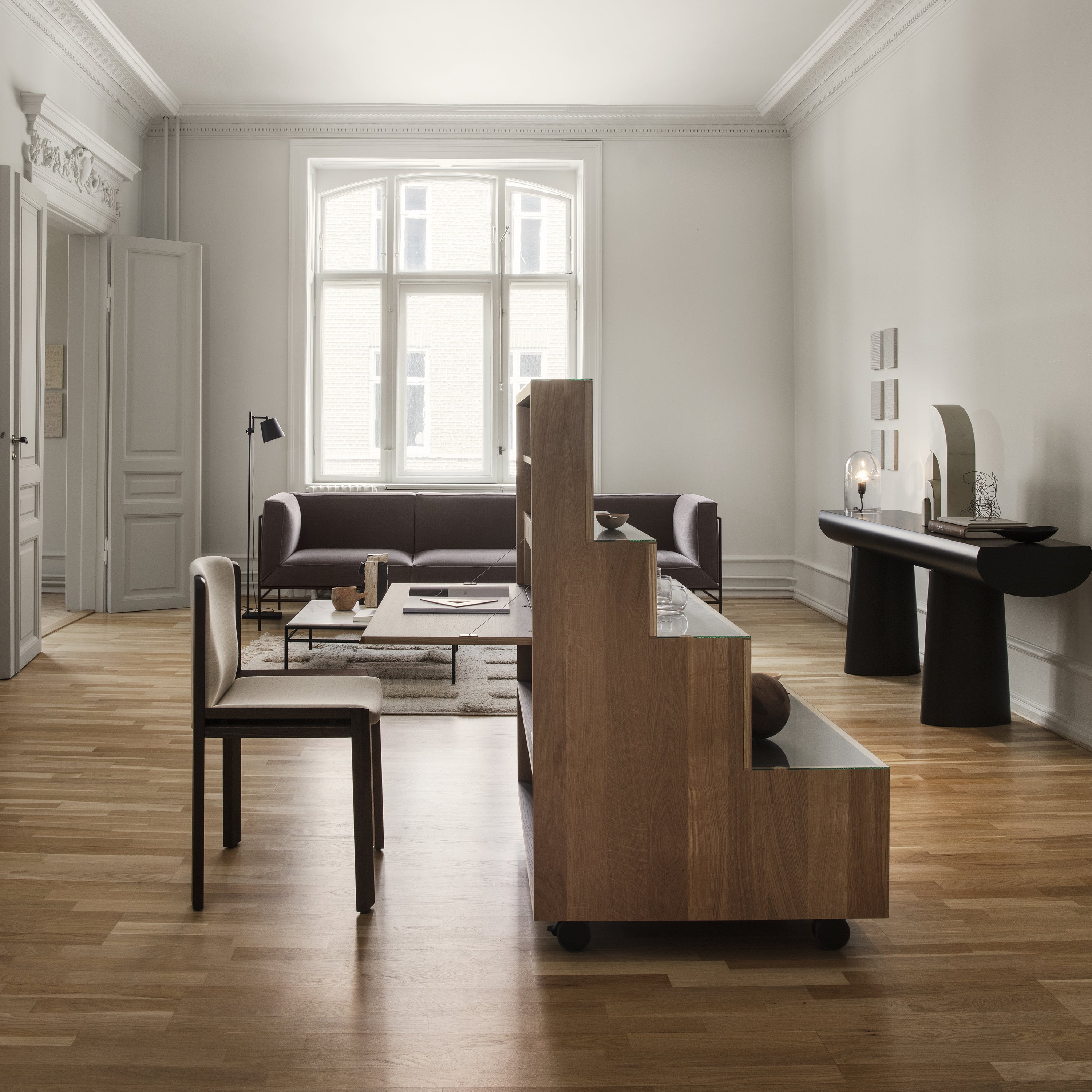 Karakter Rampa Storage & Shelving Unit Desk - 2Modern