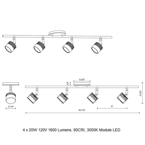 Kuzco Lighting Lyra Track Light - 2Modern