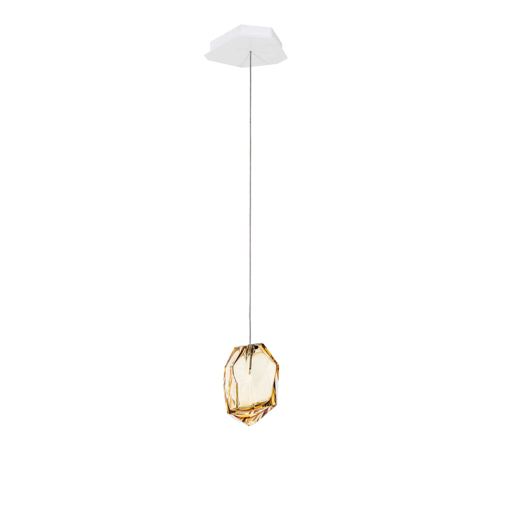 Lasvit Crystal Rock Single Pendant Light - 2Modern