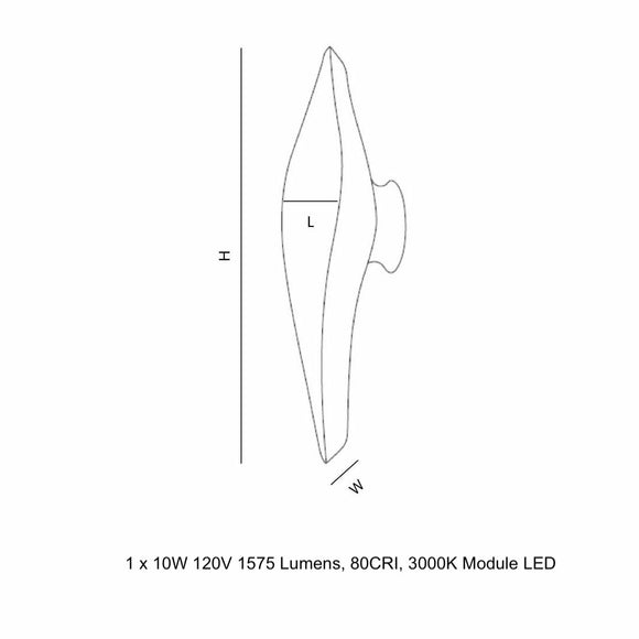 Lasvit Duna Wall Sconce - 2Modern