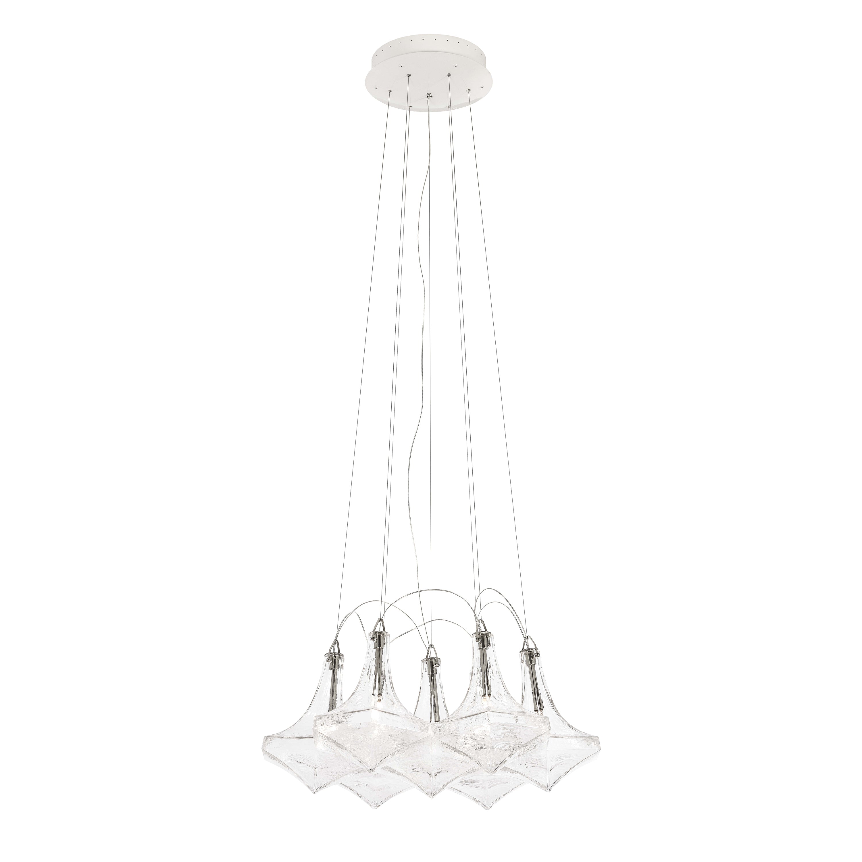 Lasvit Facet Sculpture Cluster Pendant Light - 2Modern