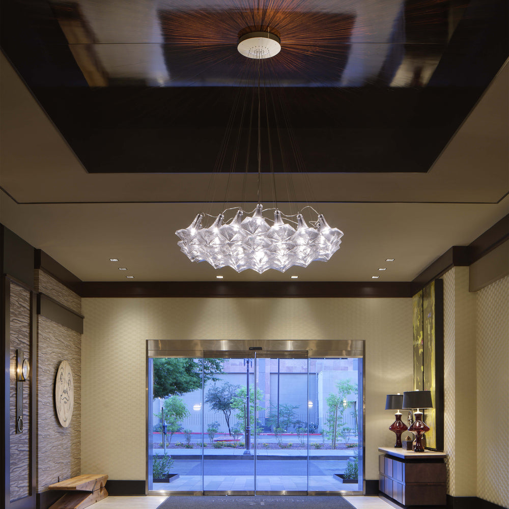 Lasvit Facet Sculpture Cluster Pendant Light - 2Modern