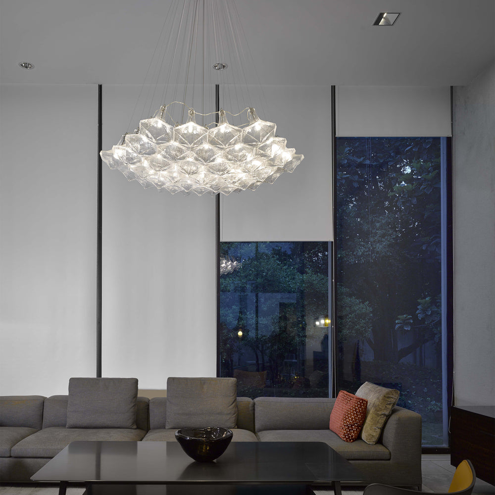 Lasvit Facet Sculpture Cluster Pendant Light - 2Modern