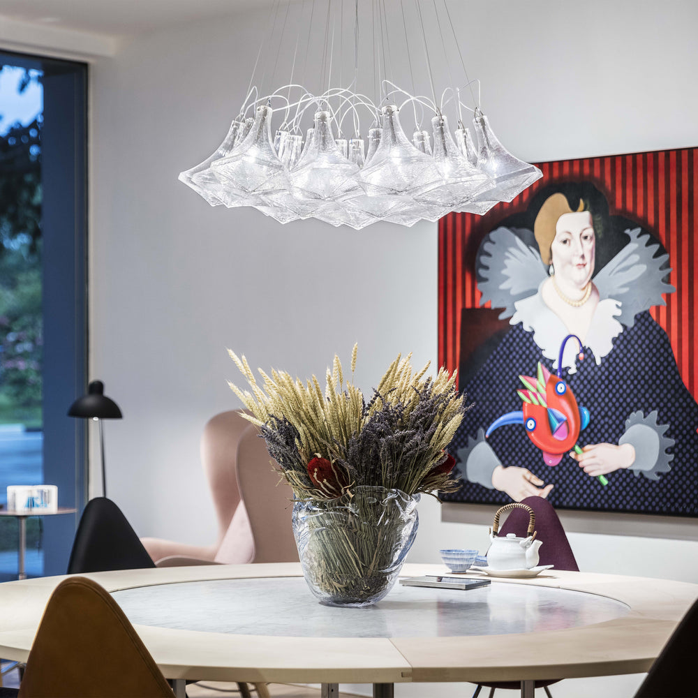 Lasvit Facet Sculpture Cluster Pendant Light - 2Modern