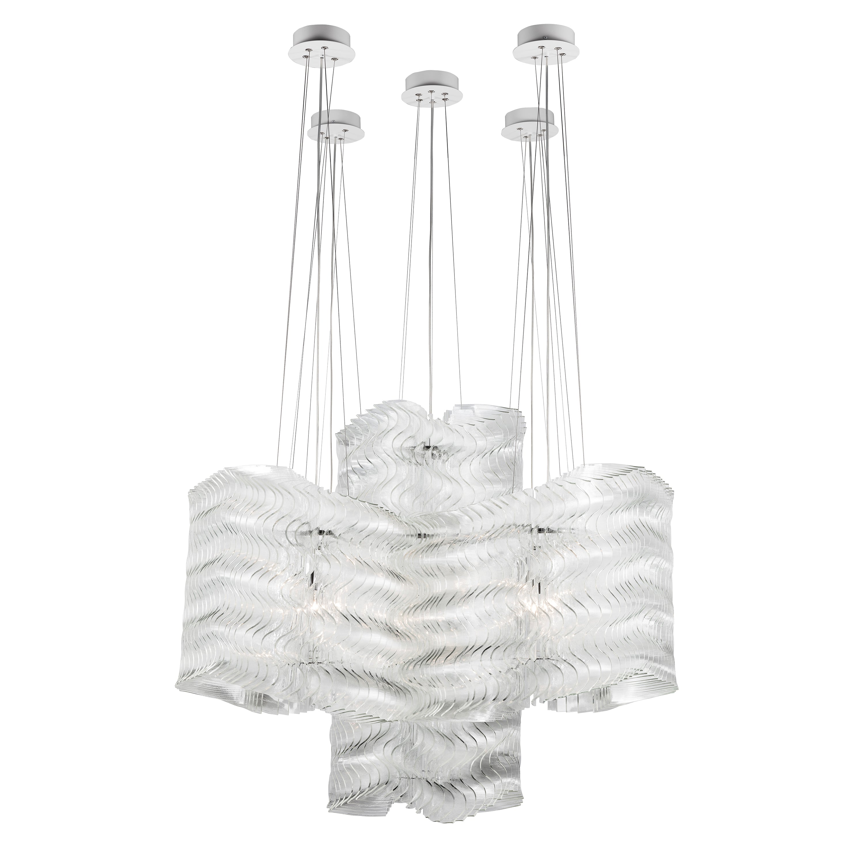 Lasvit Plisse Sculpture Chandelier - 2Modern