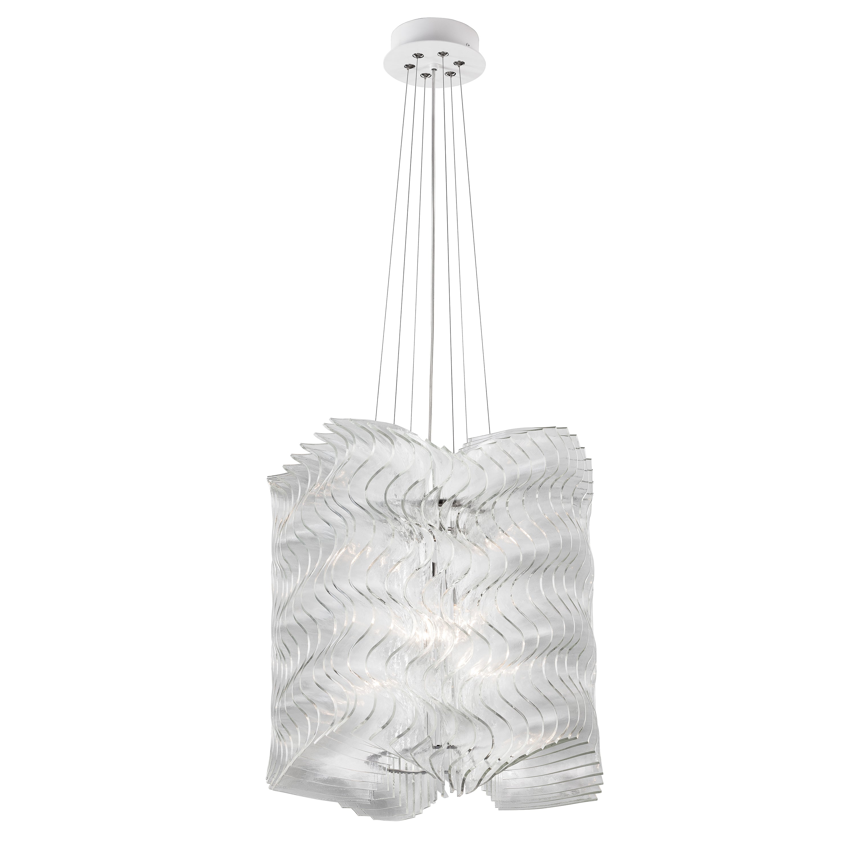 Lasvit Plisse Sculpture Chandelier - 2Modern