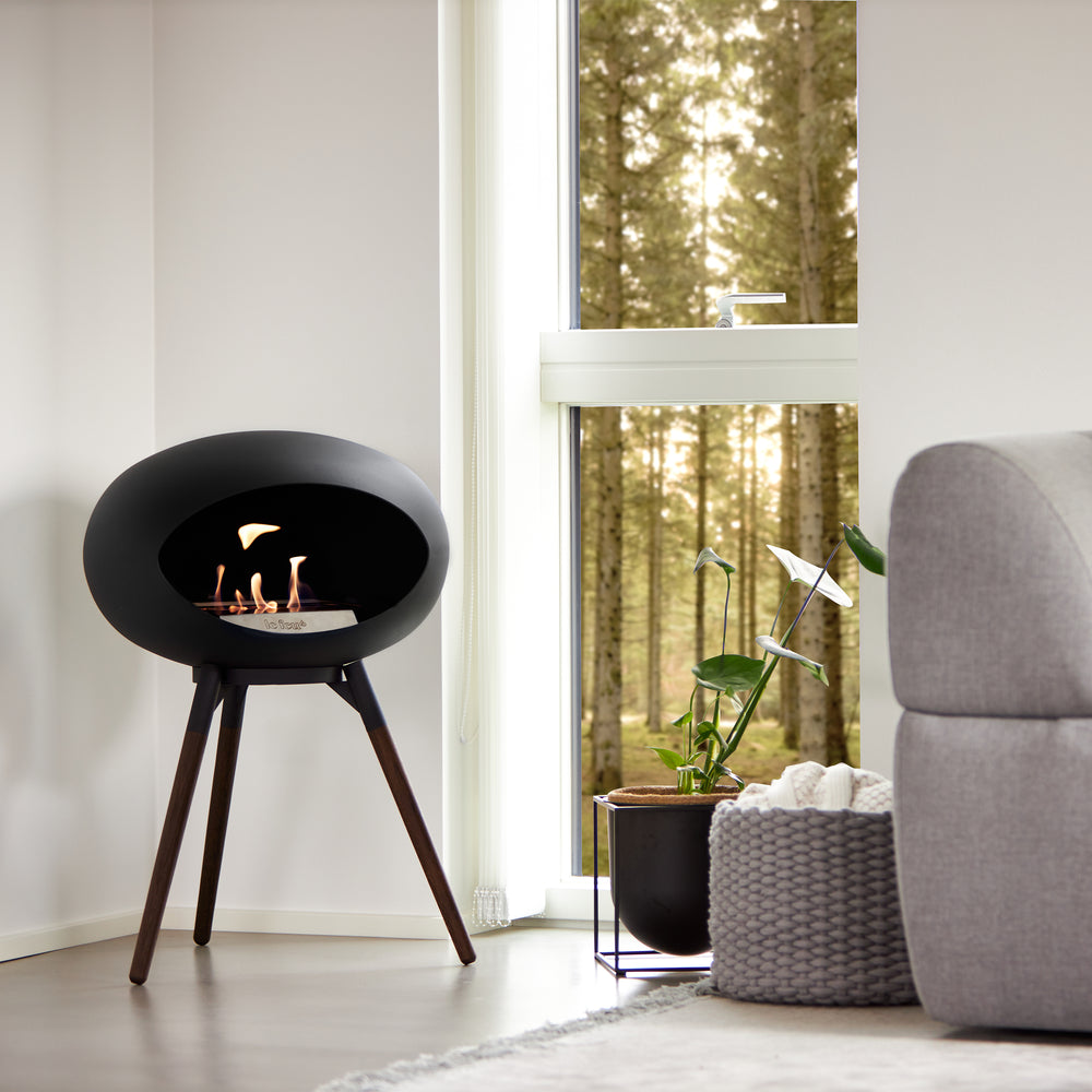 Le Feu Dome Ground Low Fireplace - 2Modern