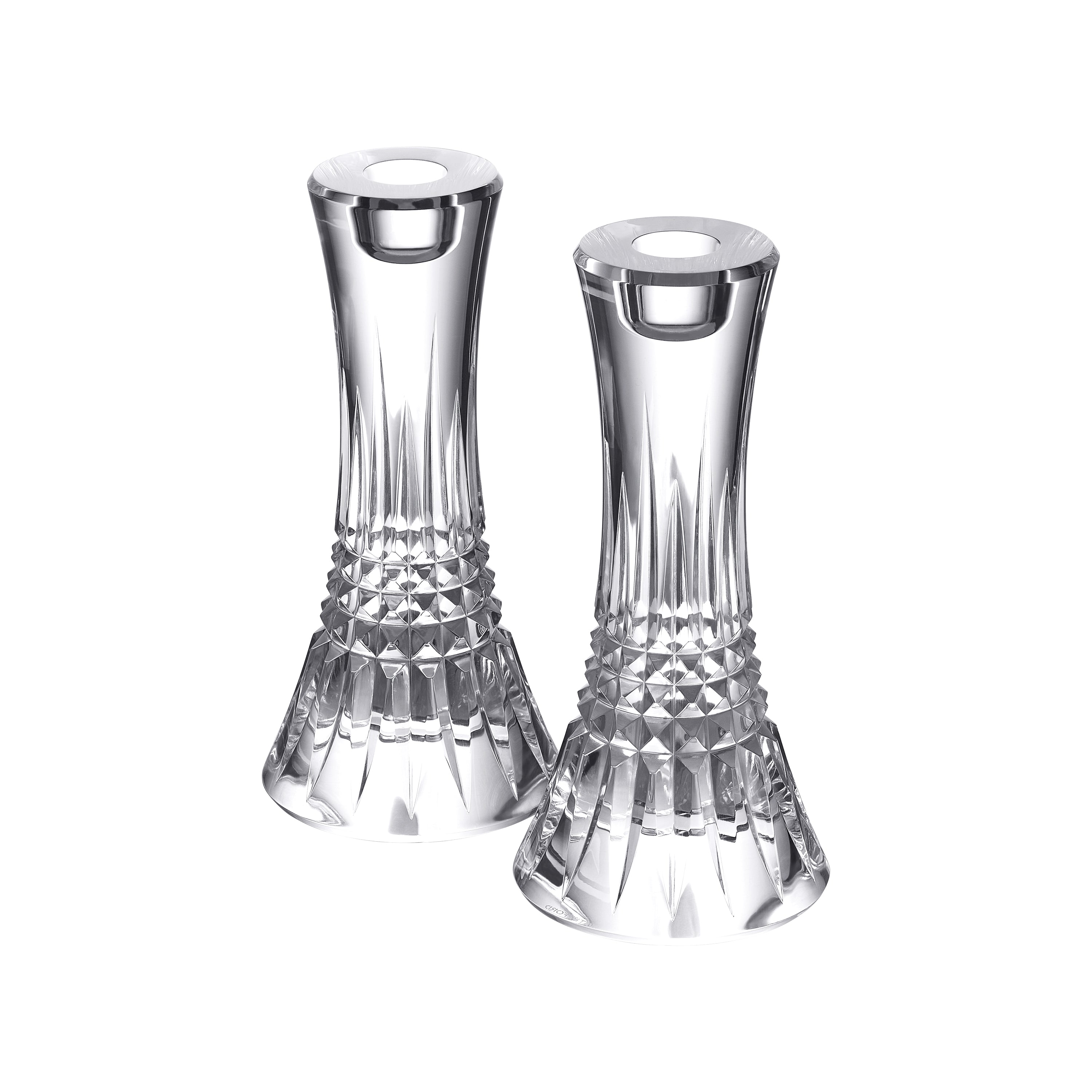 Waterford Lismore Diamond Candlestick (Set of 2) - 2Modern