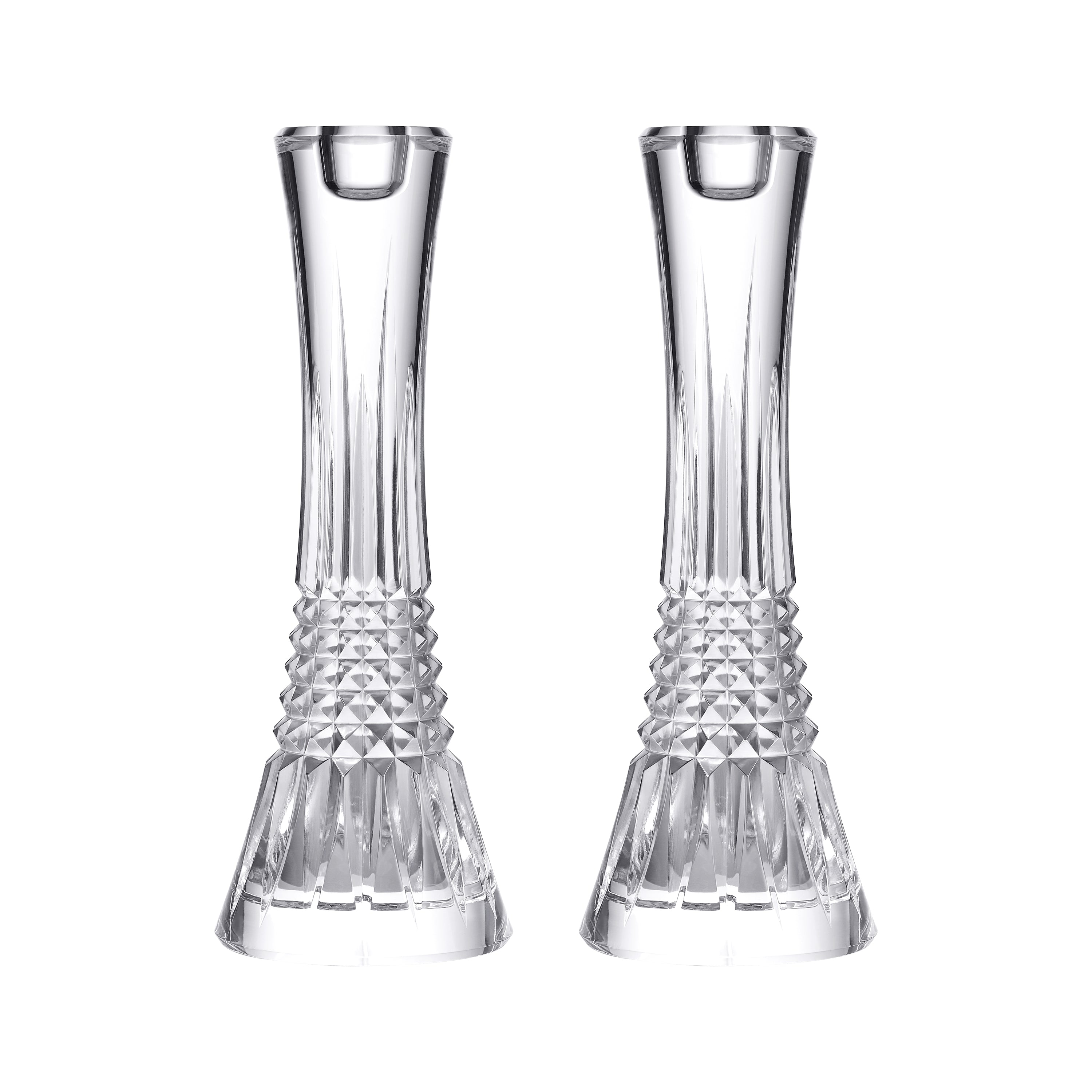 Waterford Lismore Diamond Candlestick (Set of 2) - 2Modern