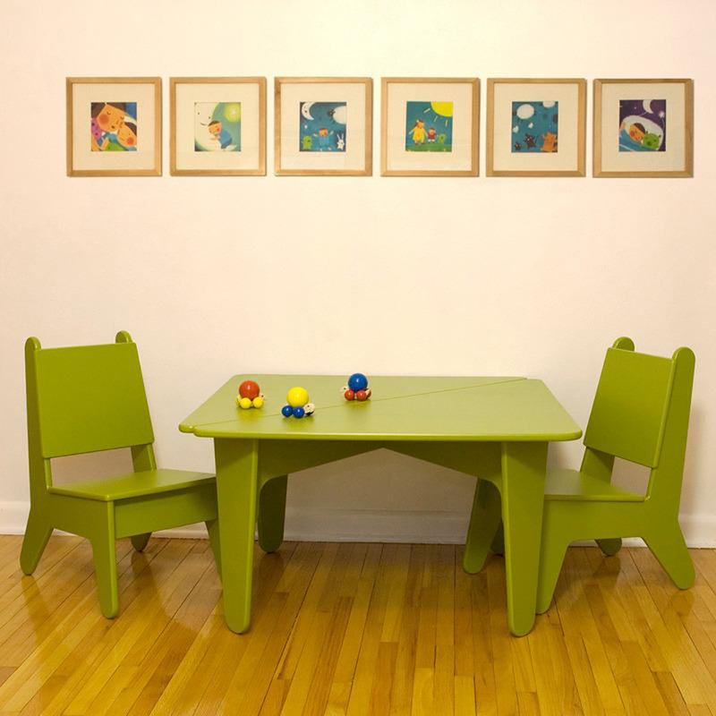 Loll Designs BBO2 Kids Plastic Outdoor Chair - 2Modern