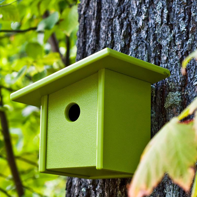 Loll Designs Pitch Birdhouse - 2Modern
