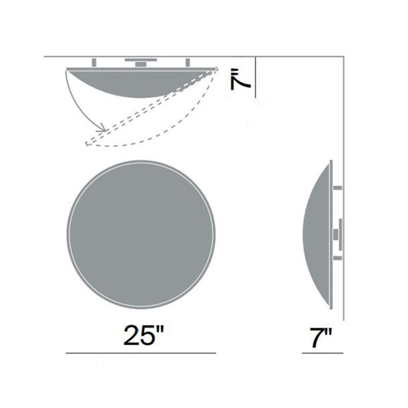 Luceplan Trama Ceiling/Wall Light - 2Modern