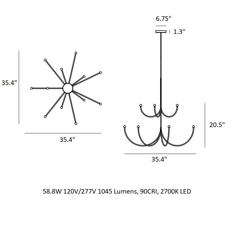 Matter-Made Arca Multi-Tier Chandelier - 2Modern
