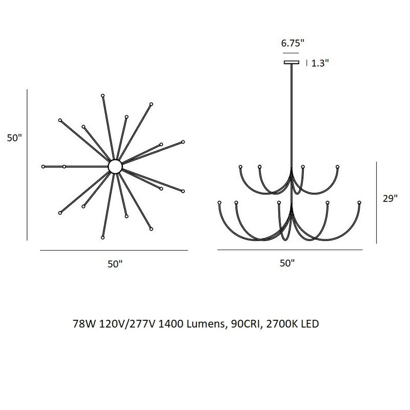 Matter-Made Arca Multi-Tier Chandelier - 2Modern