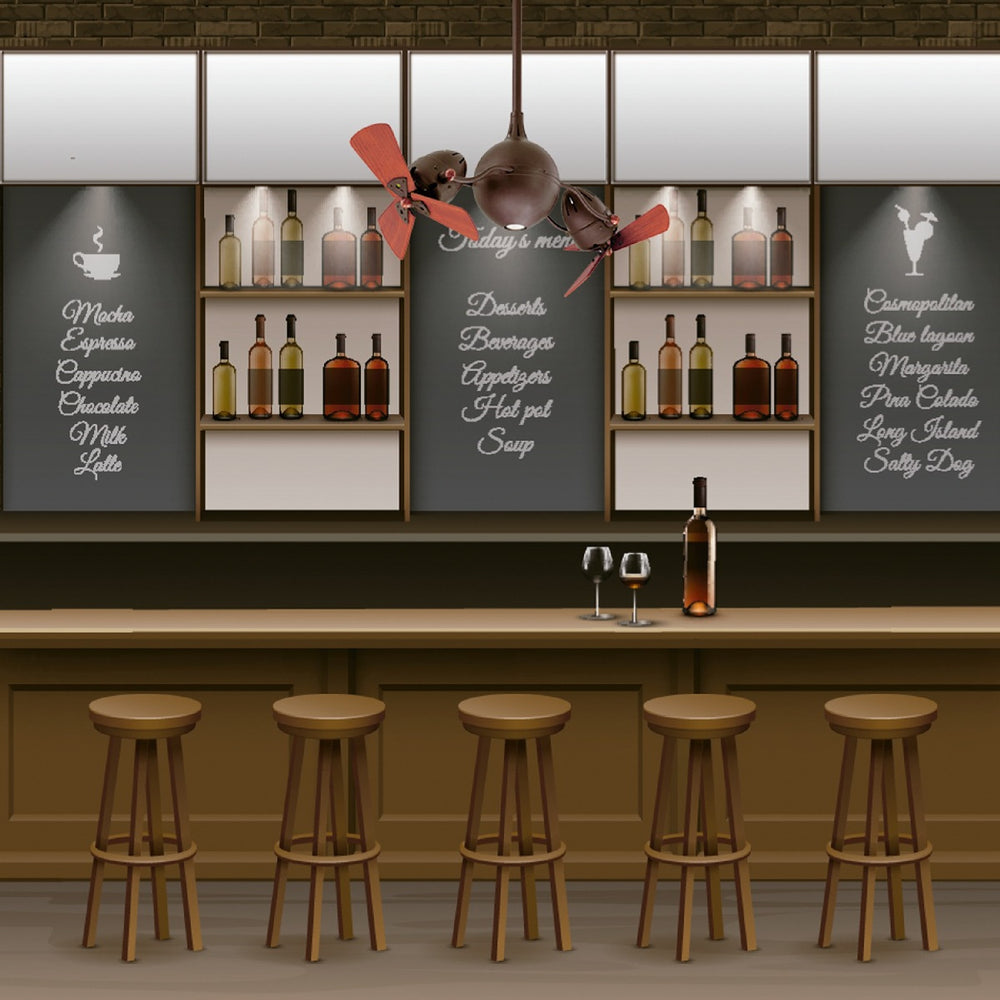 Matthews Fan Company Acqua Ceiling Fan with Light - 2Modern