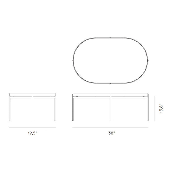 Audo Copenhagen NoNo Coffee Table by Menu Design now Audo Copenhagen ...