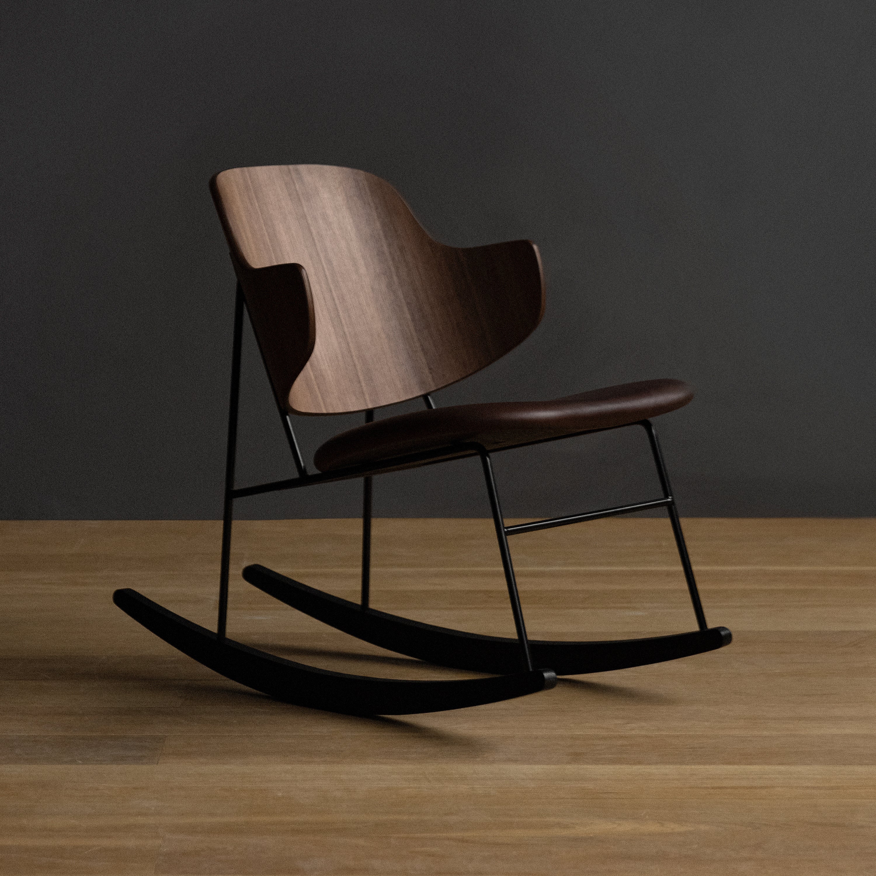 Audo Copenhagen The Penguin Upholstered Rocking Chair by Menu Design ...