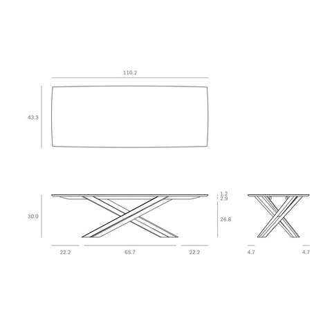 Ethnicraft Mikado Dining Table - 2Modern