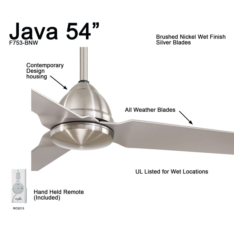 Minka Aire Java Outdoor Ceiling Fan - 2Modern