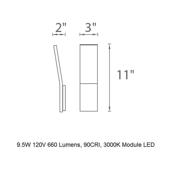 Modern Forms Blade LED Wall Light - 2Modern
