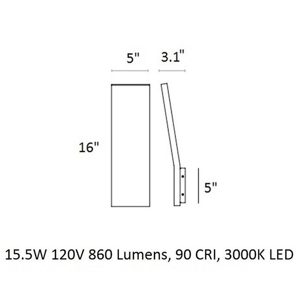 Modern Forms Blade Outdoor Wall Light - 2Modern