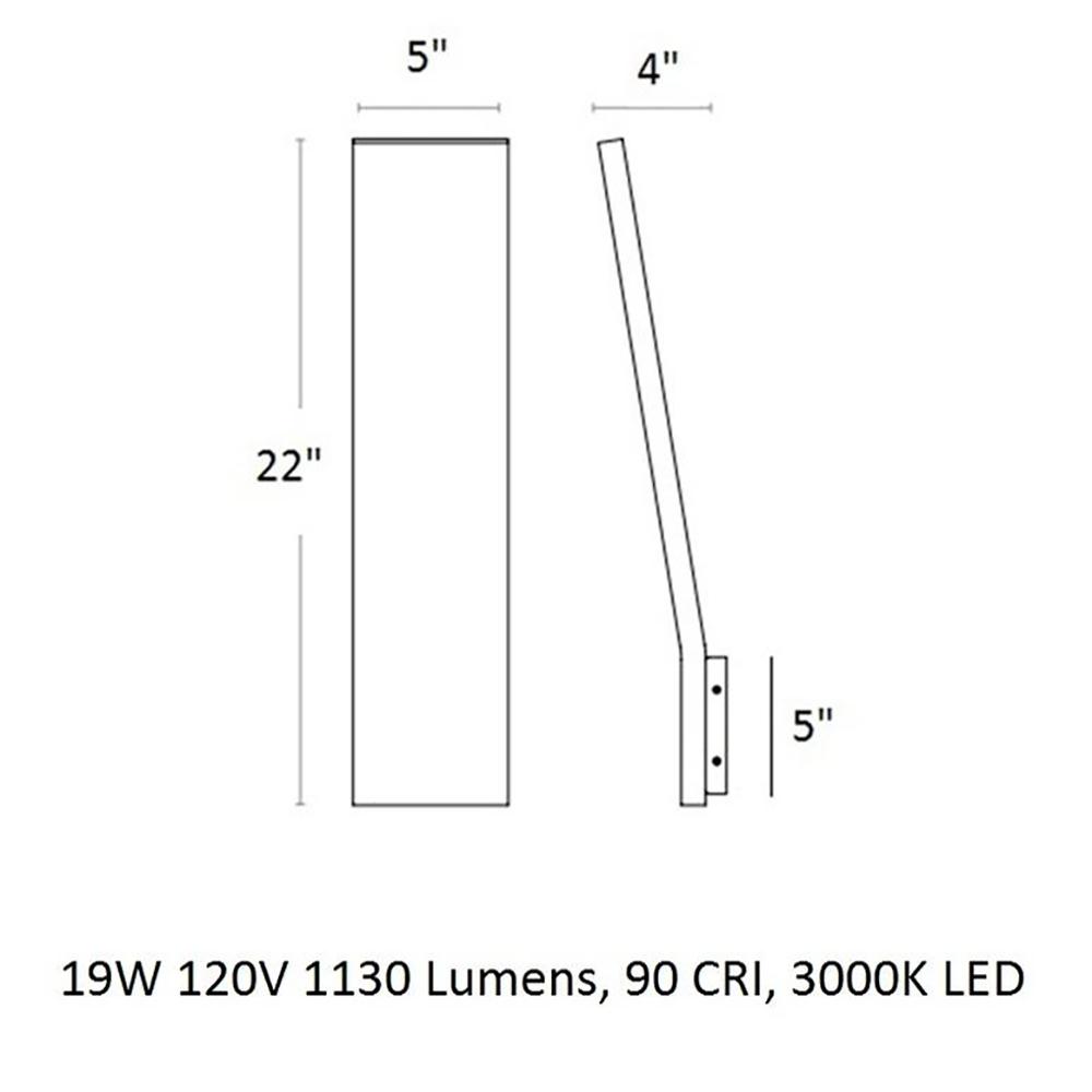 Modern Forms Blade Outdoor Wall Light - 2Modern