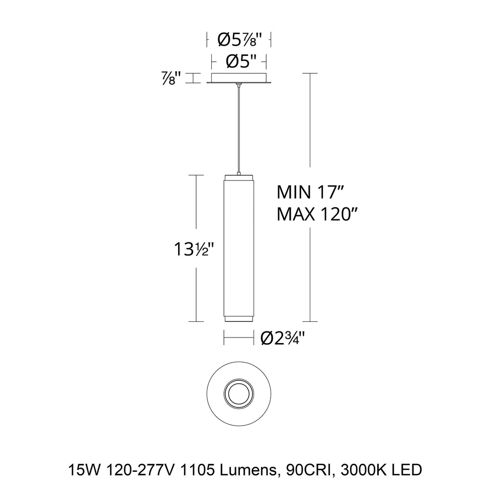 Modern Forms Burning Man LED Mini Pendant Light - 2Modern