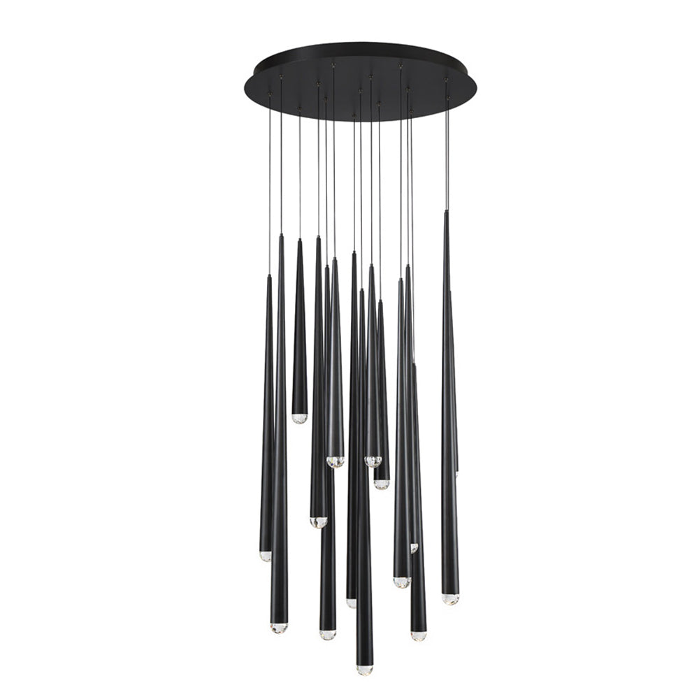 Modern Forms Cascade Crystal LED Round Chandelier - 2Modern