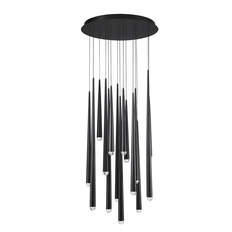 Modern Forms Cascade Crystal LED Round Chandelier - 2Modern