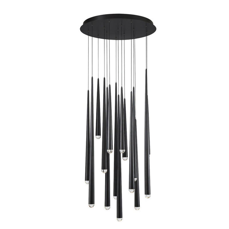 Modern Forms Cascade Crystal LED Round Chandelier - 2Modern