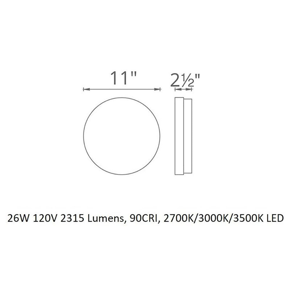 Modern Forms Circa Outdoor Wall / Ceiling Light - 2Modern