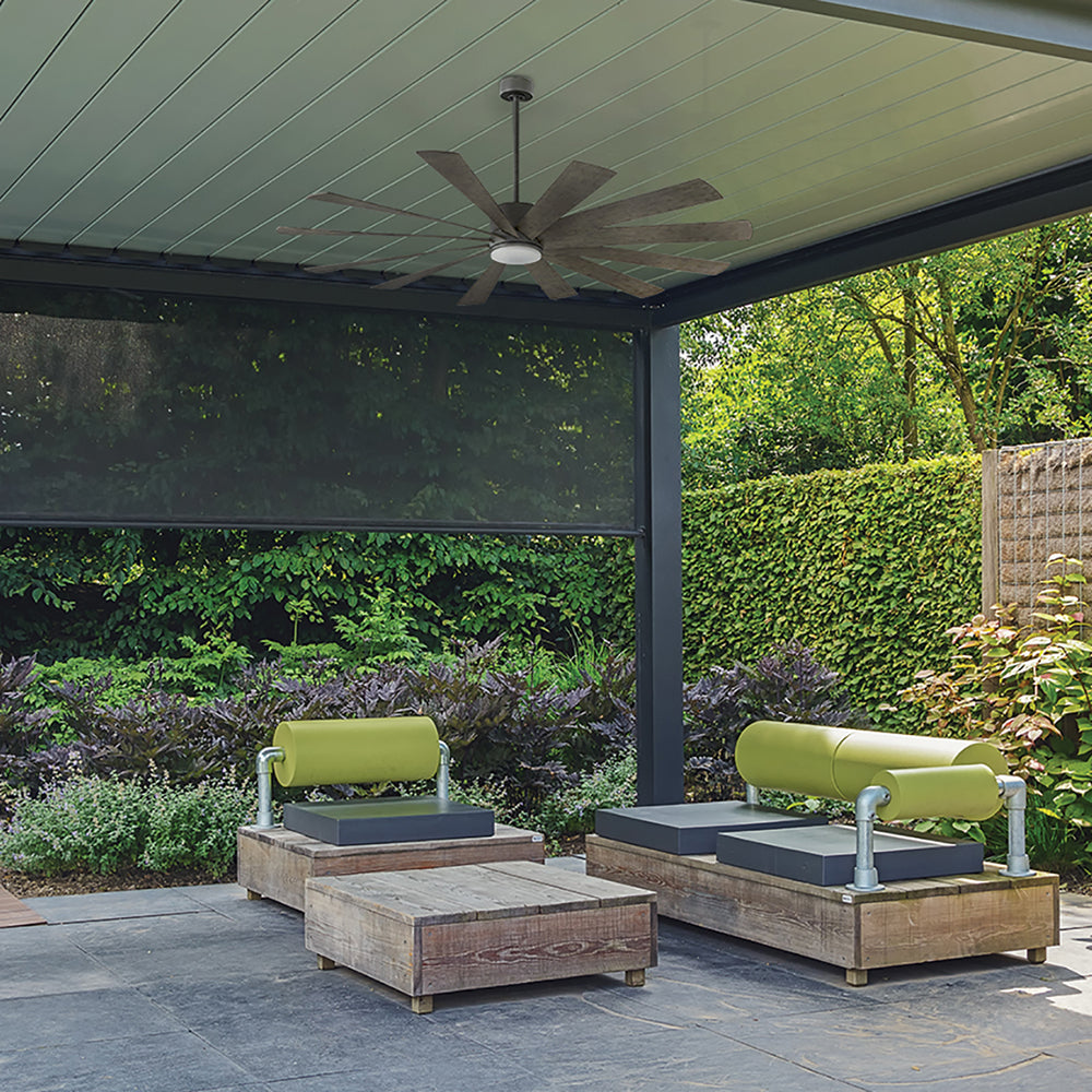 Modern Forms Smart Fans Windflower Indoor/Outdoor LED Smart Ceiling Fan ...