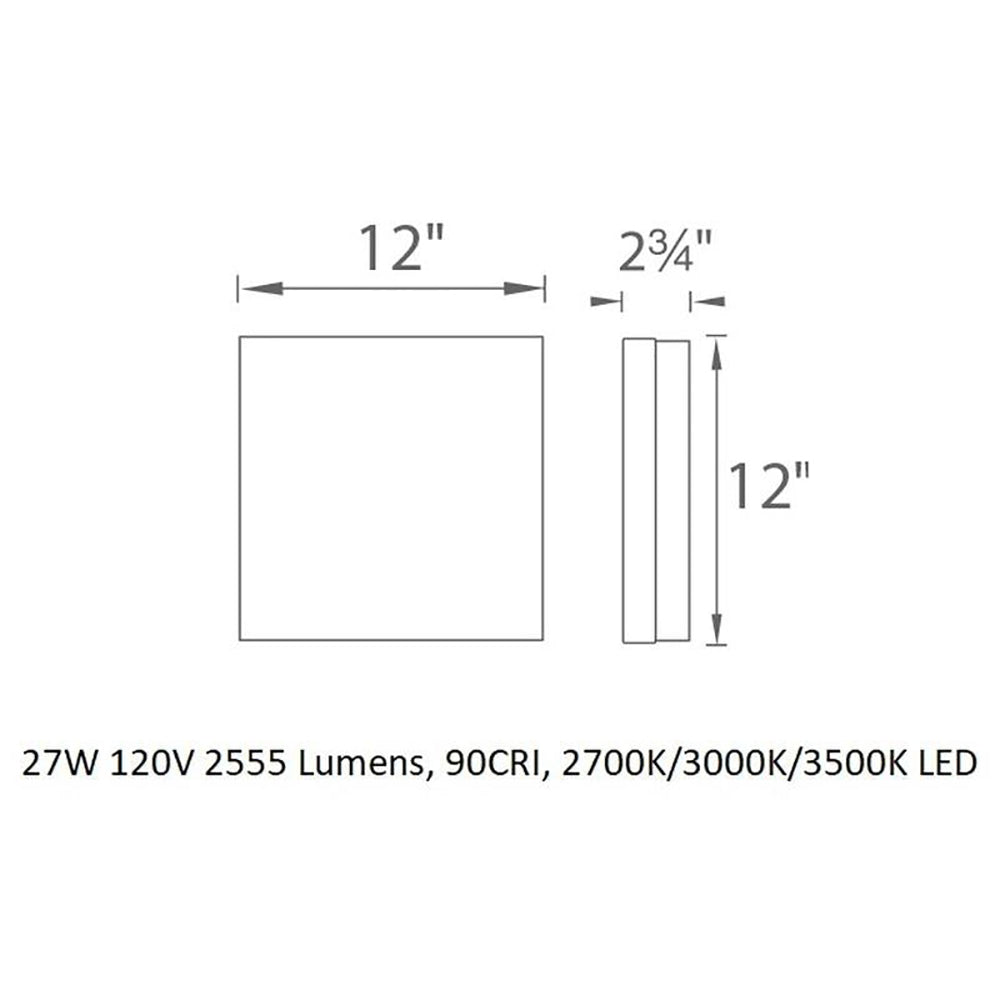 Modern Forms Matrix Outdoor Wall / Ceiling Light - 2Modern