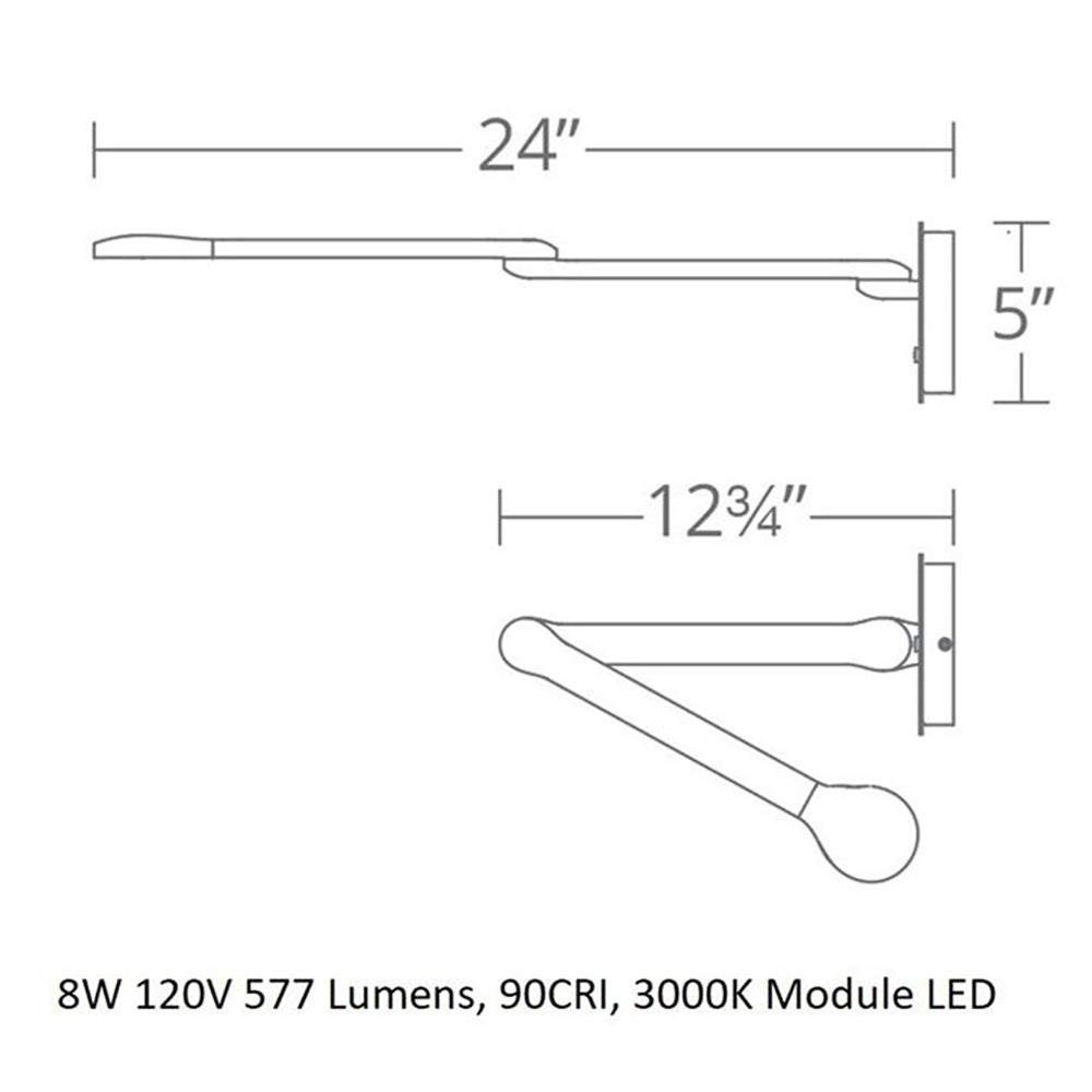 Modern Forms Reflex LED Swing Arm Light - 2Modern