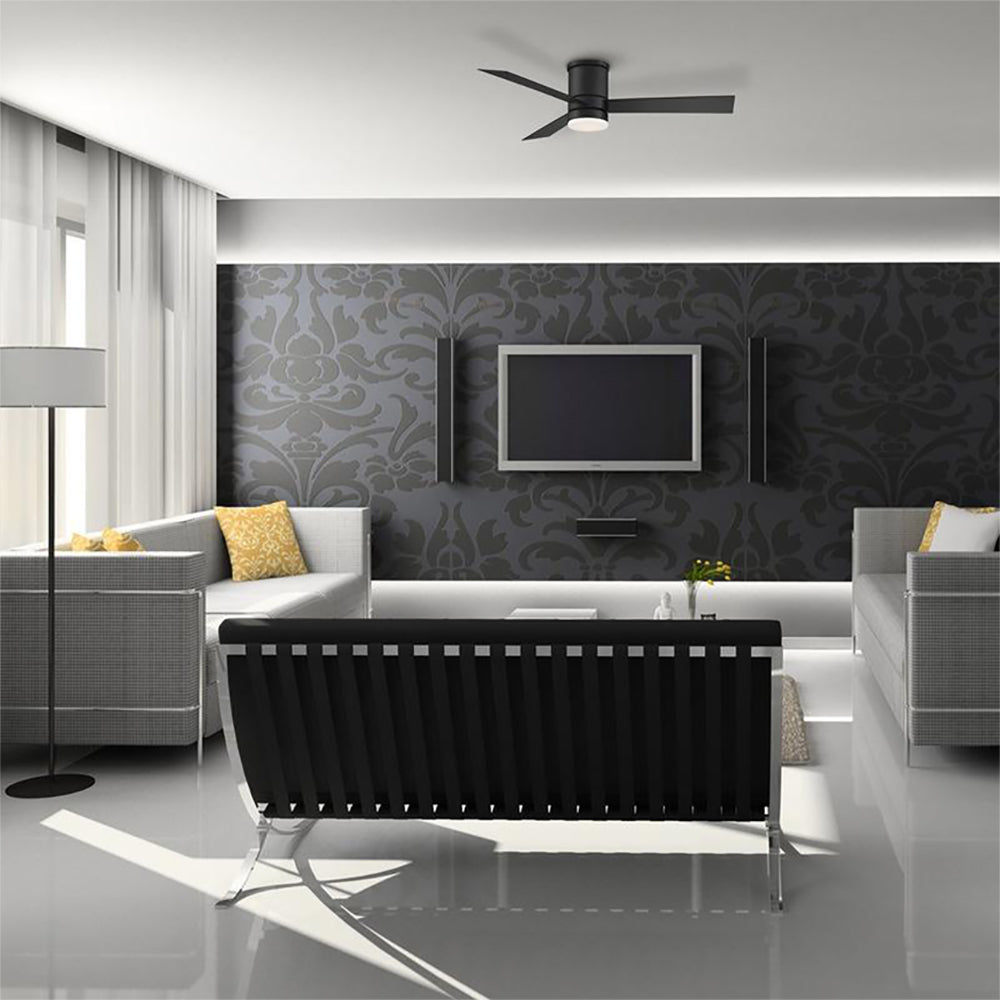 Modern Forms Smart Fans Axis Indoor/Outdoor LED Smart Flush Mount ...