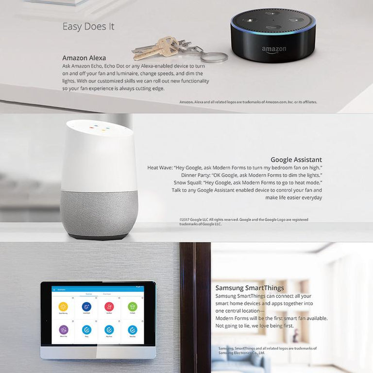 Modern Forms Smart Fans Roboto Indoor/Outdoor Smart Ceiling Fan - 2Modern