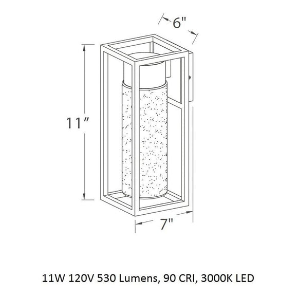 Modern Forms Structure Indoor / Outdoor Wall Light - 2Modern