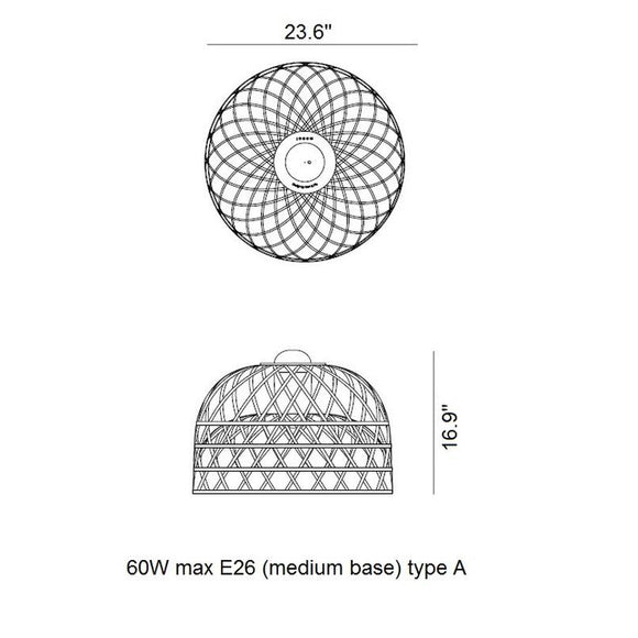 Moooi Emperor Suspended Lamp - 2Modern