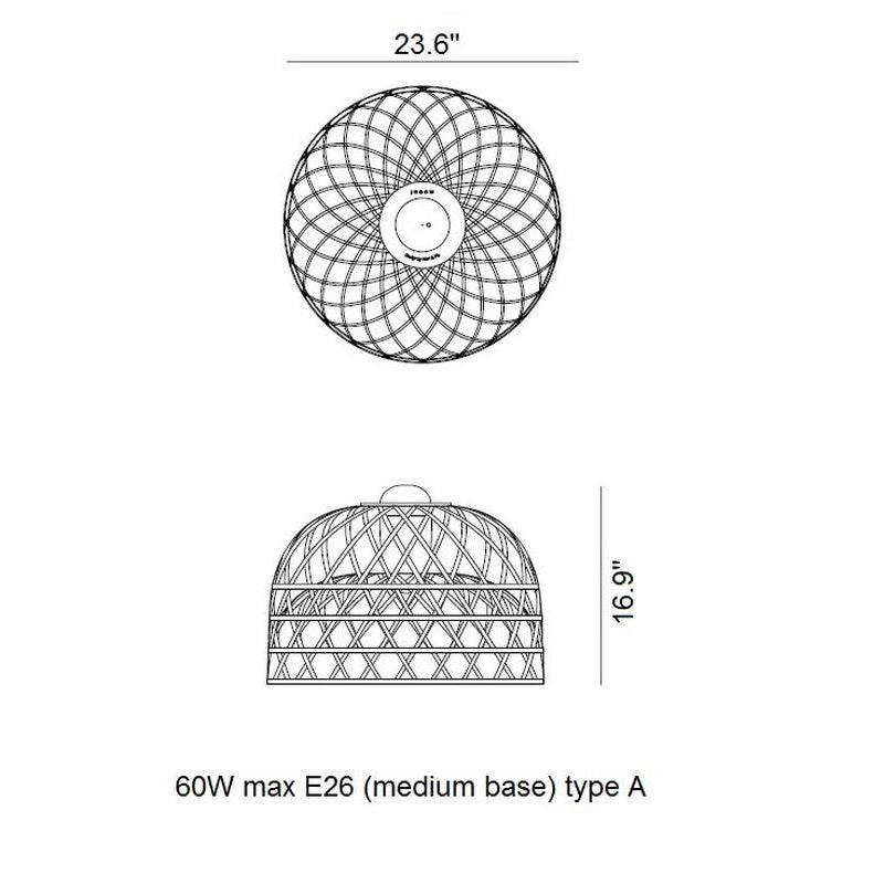 Moooi Emperor Suspended Lamp - 2Modern