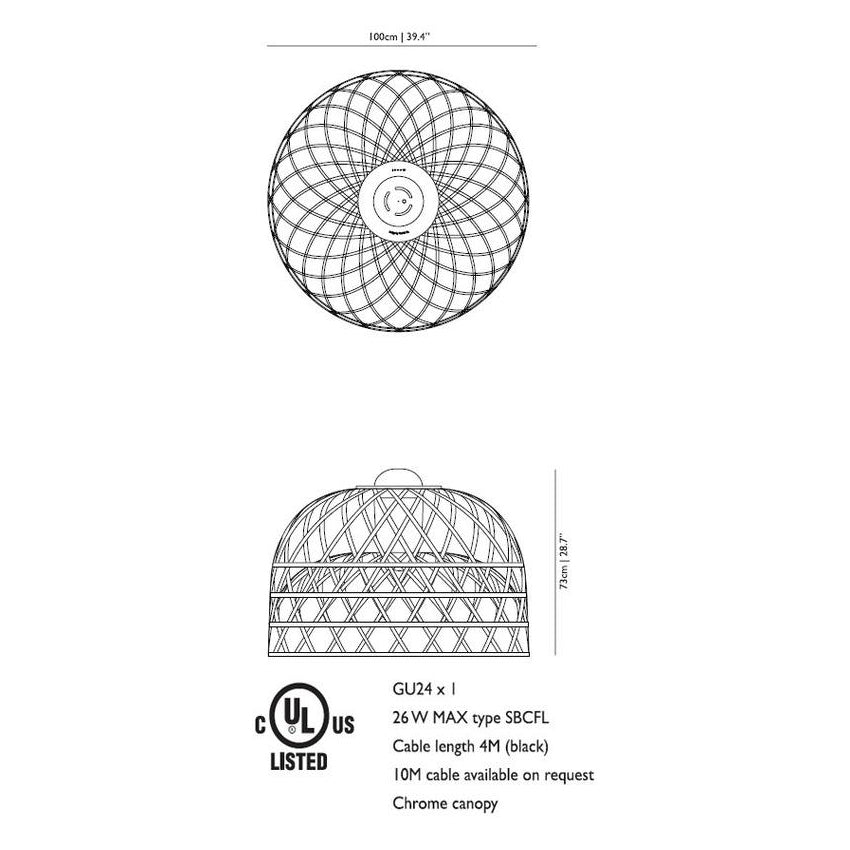 Moooi Emperor Suspended Lamp - 2Modern