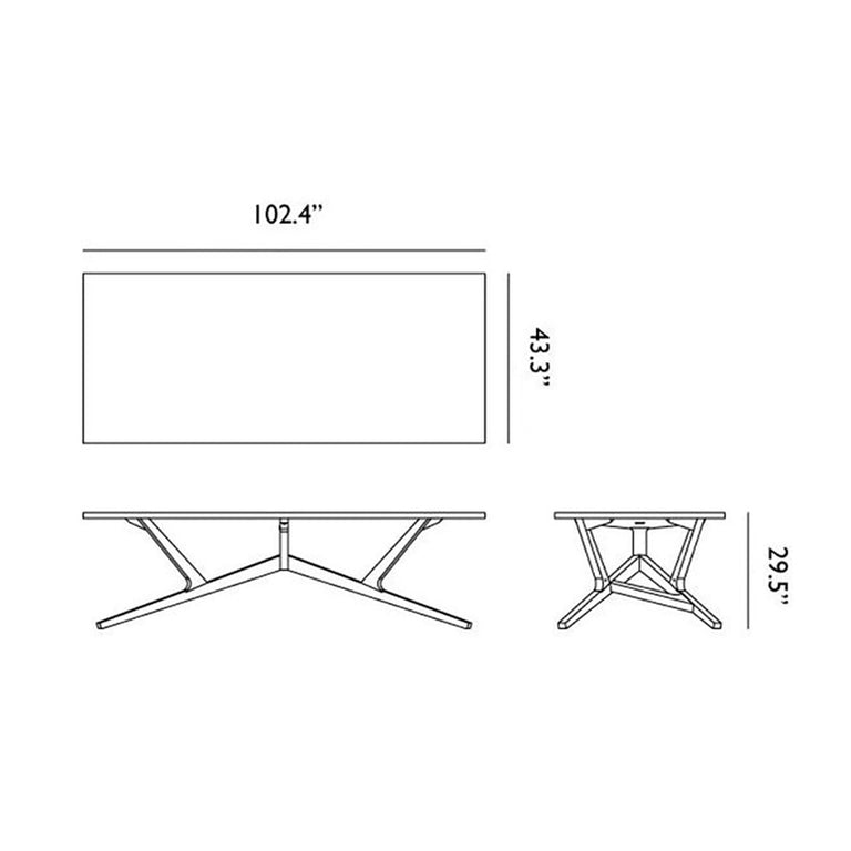 Moooi Liberty Dining Table - 2Modern