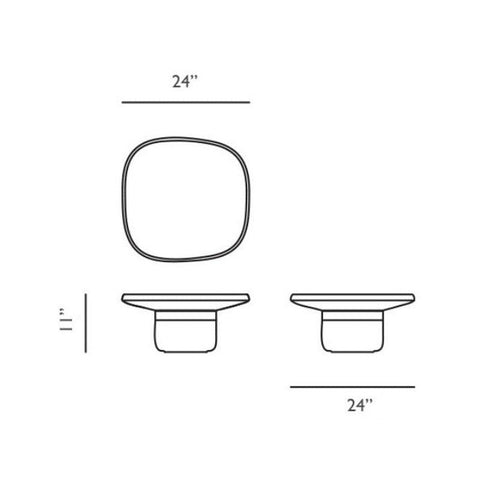 Moooi Obon Square Coffee Table - 2Modern